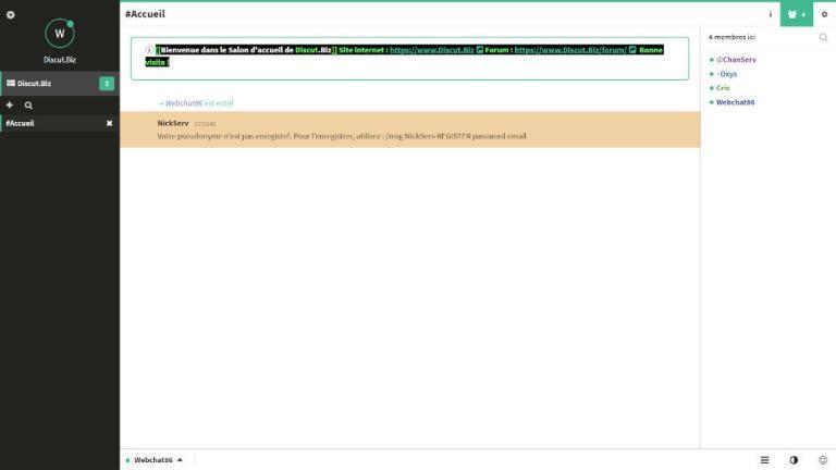 Webchat - Discut.Biz : Tchat, Dialogue, Tchatter, Rencontres
